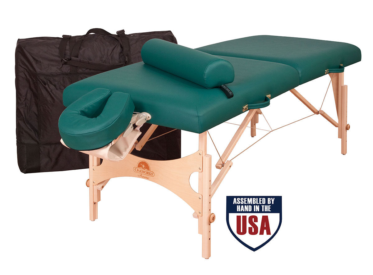 Oakworks Aurora Professional Massage Table Package – Salon Fancy